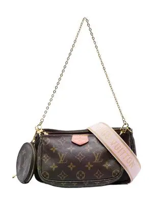 LOUIS VUITTON 2020 Monogram Multi Pochette Accessoires Satchel - Brown