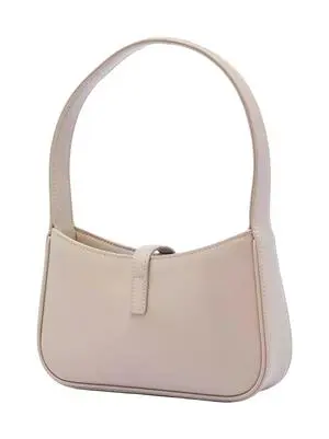 Saint Laurent 2023 Mini Smooth Calfskin Le 5 A 7 Shoulder Bag - Neutrals