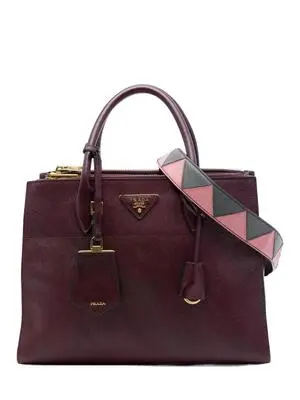 PRADA 2013-2026 Saffiano Greche Paradigme Bag Satchel