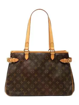 LOUIS VUITTON Monogram Batignolles Horizontal Tote Bag - Brown