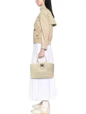 LOUIS VUITTON 2012 Epi Mirabeau Pm Handbag - White