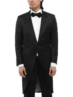 Corneliani Mantua Peak-lapel Jacket - Black