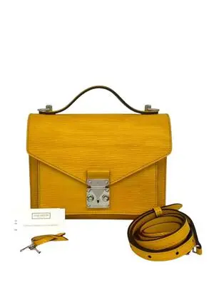 LOUIS VUITTON Epi Monceau Bb Satchel - Yellow