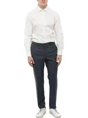 Corneliani Leader Flap-pocket Trousers - Grey