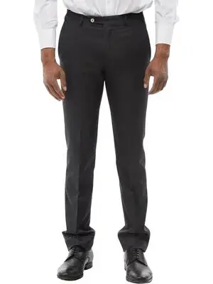 Corneliani Virgin Wool Trousers - Grey