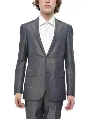 Corneliani Academy Flap-pocket Suit - Grey