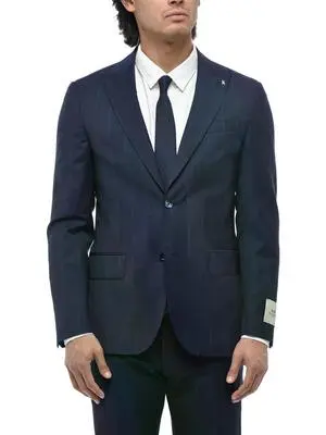 Corneliani Pinstripe-pattern Single-breasted Suit - Blue