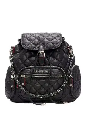 Mz Wallace Mz Wallace Mini Crosby Quilted Backpack Black