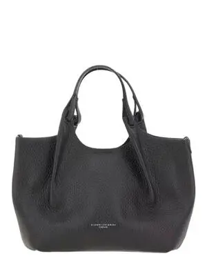 GIANNI CHIARINI GIANNI CHIARINI Dua Bubble Leather Shoulder Bag Black