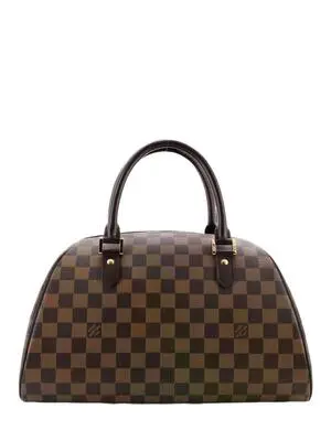 LOUIS VUITTON Damier Mm Ribera Handbag - Brown