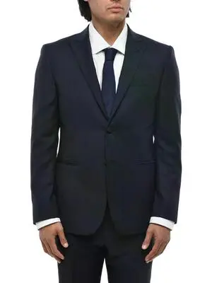 Corneliani Single-breasted Peak-lapel Blazer - Blue