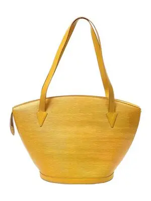 LOUIS VUITTON Louis Vuitton Saint Jacques Zip-Fastening Shoulder Bag Yellow