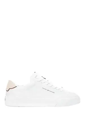 Tommy Hilfiger Court Leather Sneakers - White