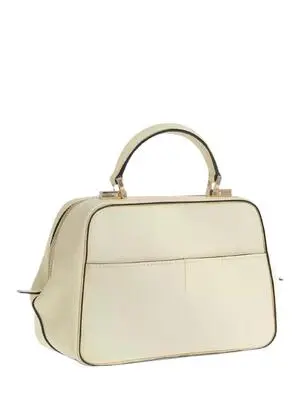 VALEXTRA Leather Tote Bag - Neutrals