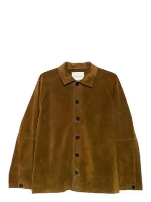 Studio Nicholson Suede Jacket - Brown