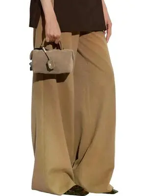 Max Mara Suede Tote Bag - Neutrals