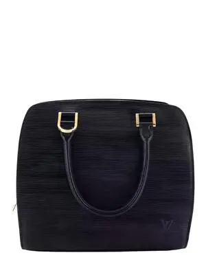 LOUIS VUITTON Epi Leather Pont Neuf Pm Satchel - Black