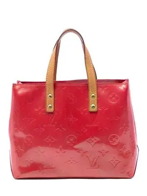 LOUIS VUITTON Monogram Vernis Reade Pm Handbag - Pink