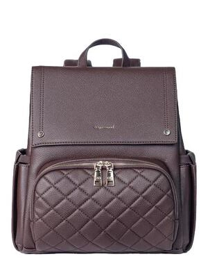 ENYA MOND Lunette Mini Diaper Bag Backpack - Brunette