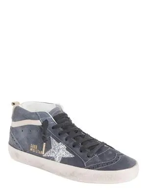 GOLDEN GOOSE Golden Goose Glitter Star Mid Sneaker