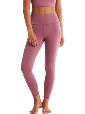 FREE FLY Terraflow Pocket Leggings - Plum