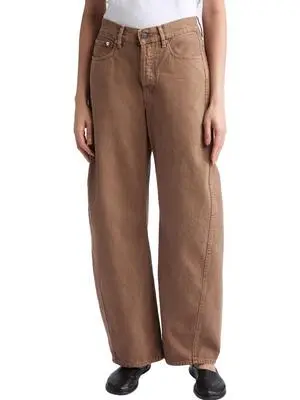 KALLMEYER Callum Barrel Leg Jeans - Bronze