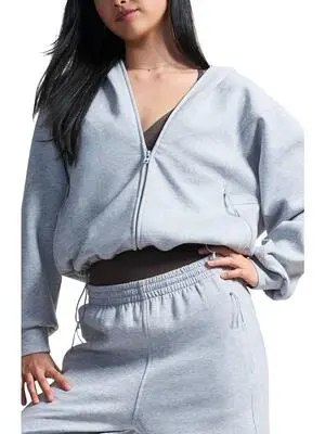 Under Armour Unstoppable Fleece Full Zip Hoodie - Gray Light Heather