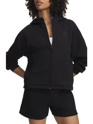 Under Armour Unstoppable Fleece Full Zip Hoodie - Ultimate Black