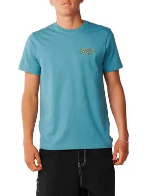 Rip Curl Air Shred Cotton Graphic T-shirt - Dusty Jade