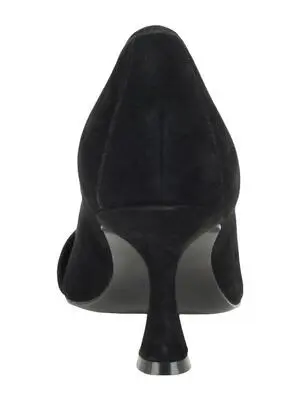 Guess Andey Pointed Toe Pump With Buckle Detail - Black