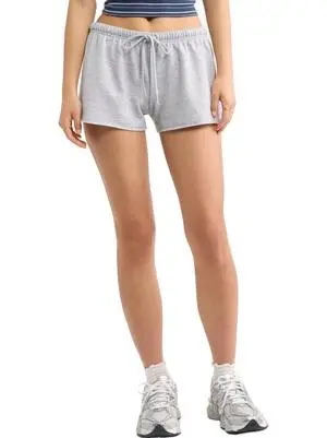 Bp. Narrow Drawstring Sweat Shorts - Grey Soft Heather
