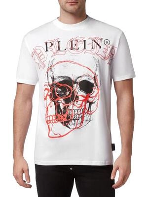 Philipp Plein T-shirt Round Neck - White