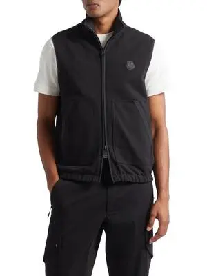 Moncler Reversible Zip Vest - Black