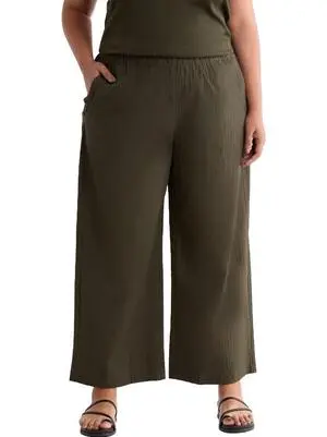 EILEEN FISHER Eileen Fisher Wide Leg Ankle Pants