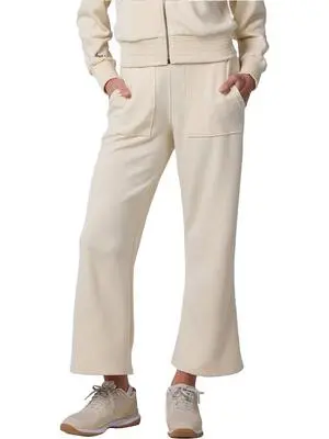 CENTERLINE ATHLETICS Centerline Athletics Active Lifestyle Straight Leg Pants Ivory