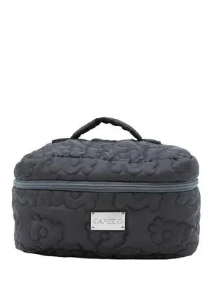 CAPEZIO Quilted Vanity Case With Top Handle - Black