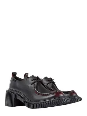 Camper Pix London Chukka With Sport-grade Outsole - Burgundy
