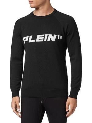 Philipp Plein Pullover Round Neck - Black