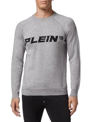 Philipp Plein Pullover Round Neck - Grey