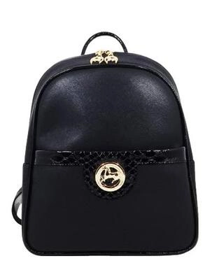 CAVALINHO Cherry Blossom 538 Leather Backpack - Black