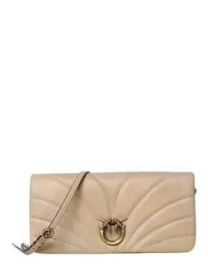 PINKO PINKO Quilted Love Birds Clutch Bag