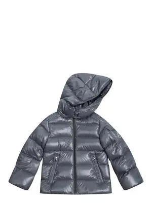 Moncler Maya Hooded Down Puffer Jacket - Grigio