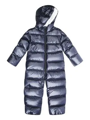Moncler Padded Hooded Snowsuit - Blu