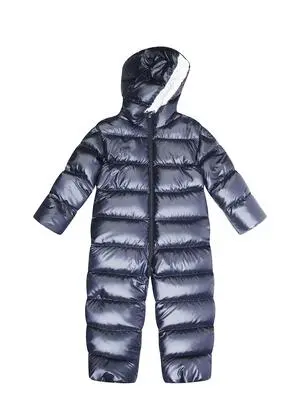 Moncler Padded Hooded Snowsuit - Blu
