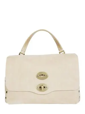 ZANELLATO Postman Jones Nabuk Small Crossbody Bag - Beige