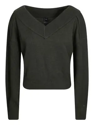 Pinko Gracidio Pure Wool Sweater - Verde