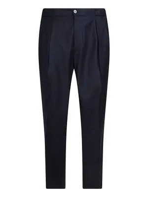 BRIGLIA Flannel Tailored Pants - Blu