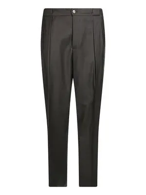 BRIGLIA Flannel Tailored Pants - Marrone