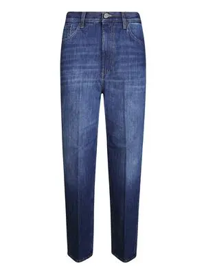 DONDUP Bessie Loose-fit 5-pocket Jeans - Blu