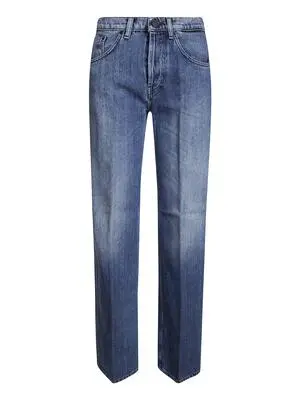 DONDUP Jacklyn Loose-fit 5-pocket Jeans - Blu